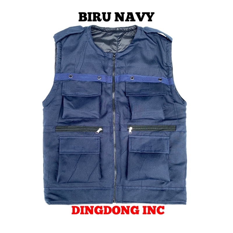 Jual JAKET ROMPI LAPANGAN PRIA WANITA VEST MANCING TEBAL | Shopee Indonesia