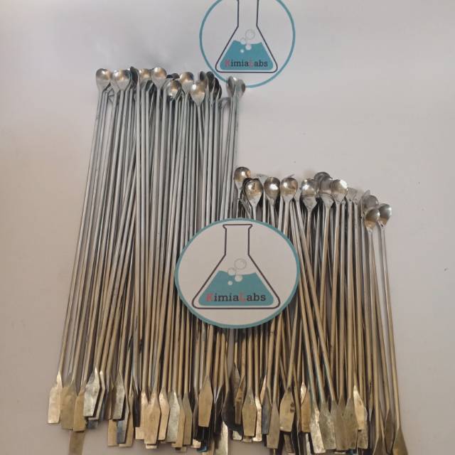 Jual Spatell stanless / sendok laboratorium / | Shopee Indonesia