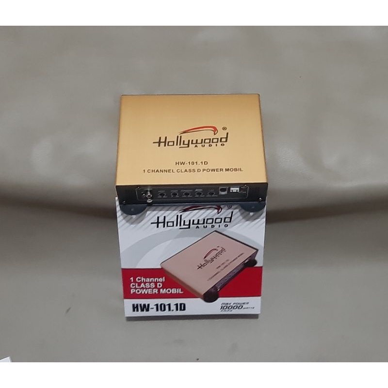 Jual Power Monoblock HOLLYWOOD AUDIO HW-101.1D Amplifier Class D 1 Channel Monoblok Mono Mobil ...