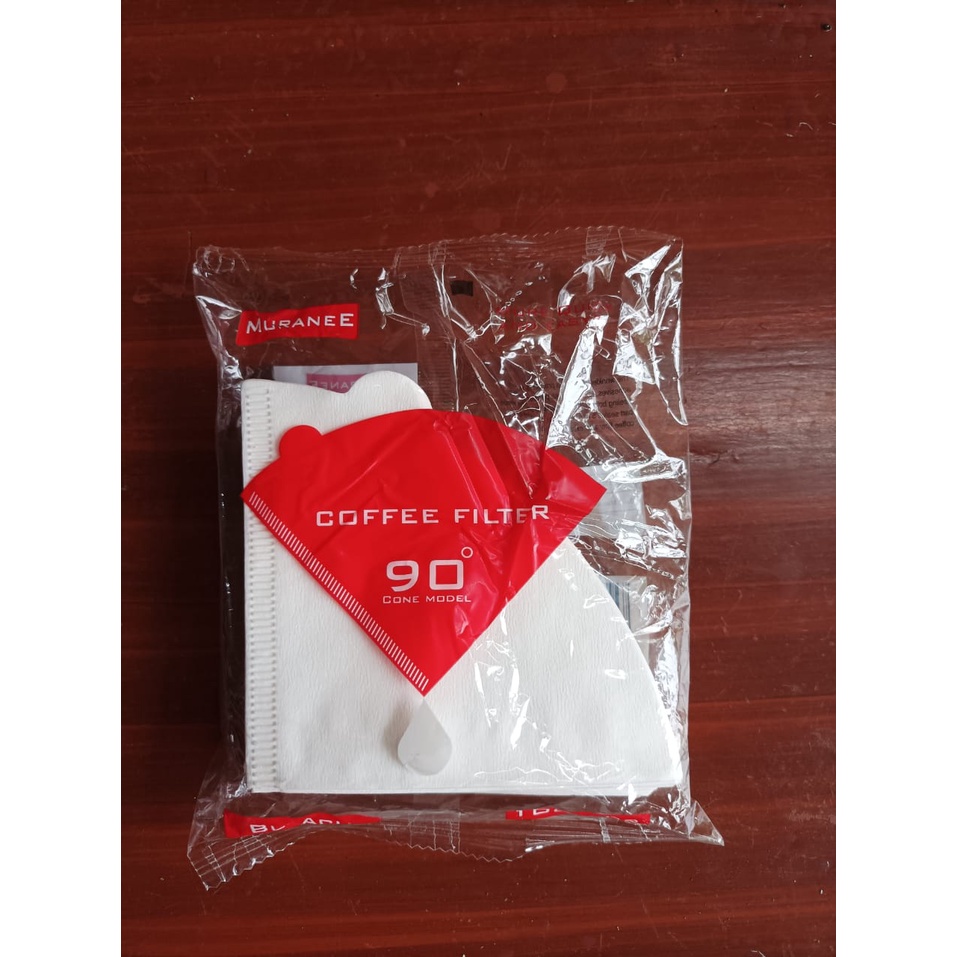 Jual Paper Filter V60 01 isi 100 Lembar Warna Putih Kertas Saring ...