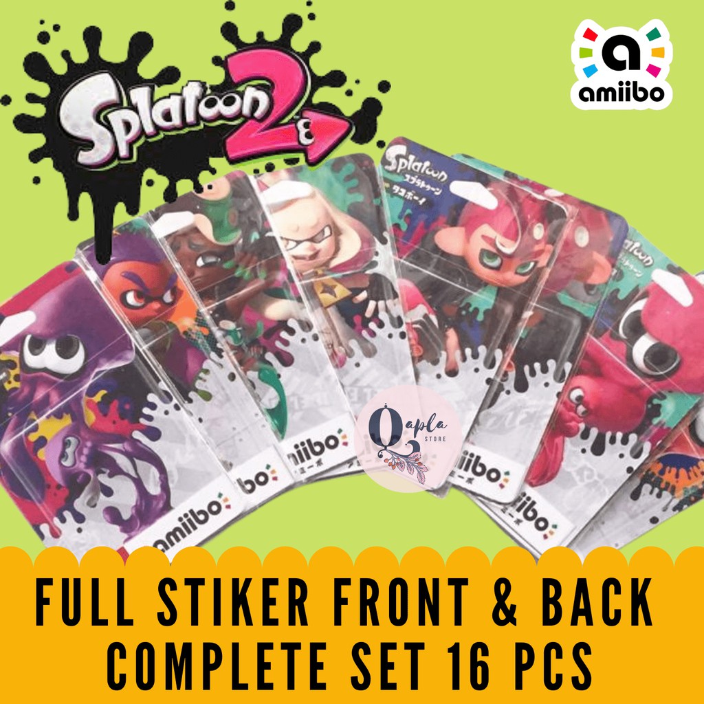 Jual Splatoon 2 Amiibo Full Complete Set | Shopee Indonesia
