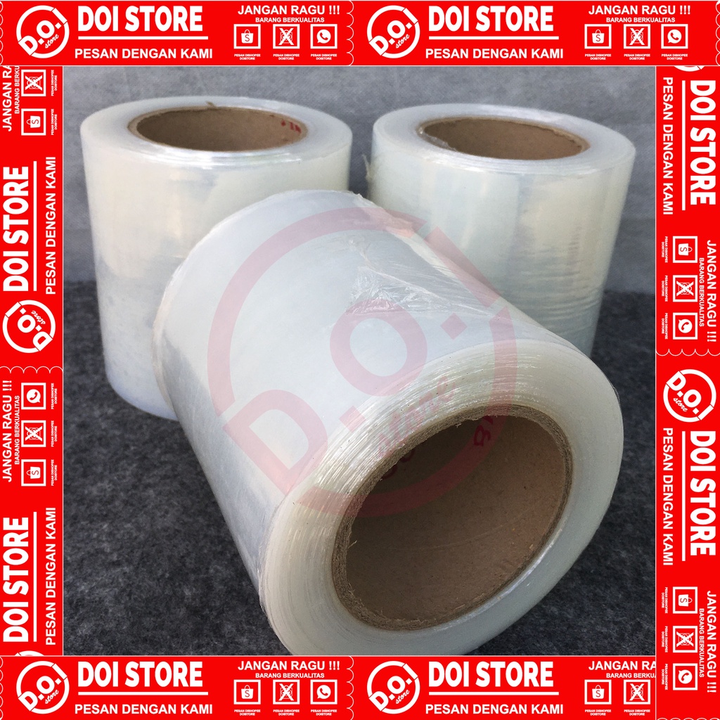 Jual PLASTIK WRAPING STRETCH FILM REPING WRAPPING / PLASTIC WRAP ...