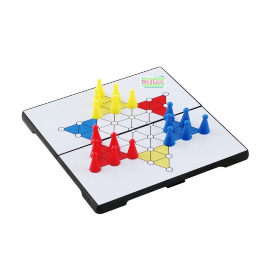 Jual Mainan Anak Halma Magnet / Magnetic Folding Chinese Checker 1524 ...