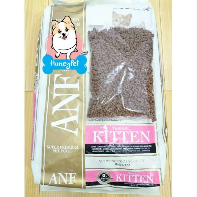 Jual ANF Cat Kitten Repack 1kg Makanan Kucing Cat Food | Shopee Indonesia