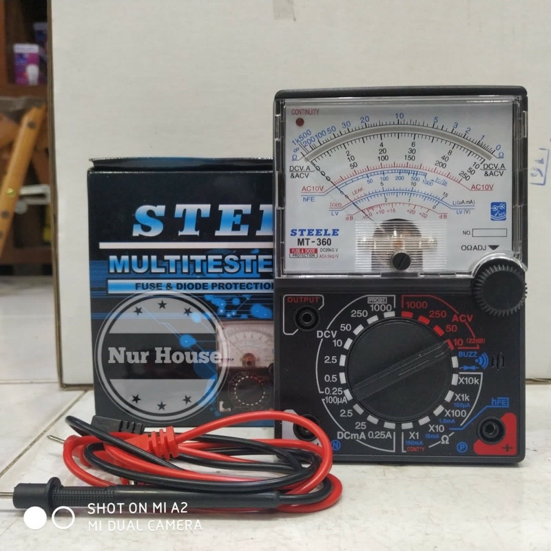 Jual Multitester Multimeter Analog Jarum Avo Meter | Shopee Indonesia