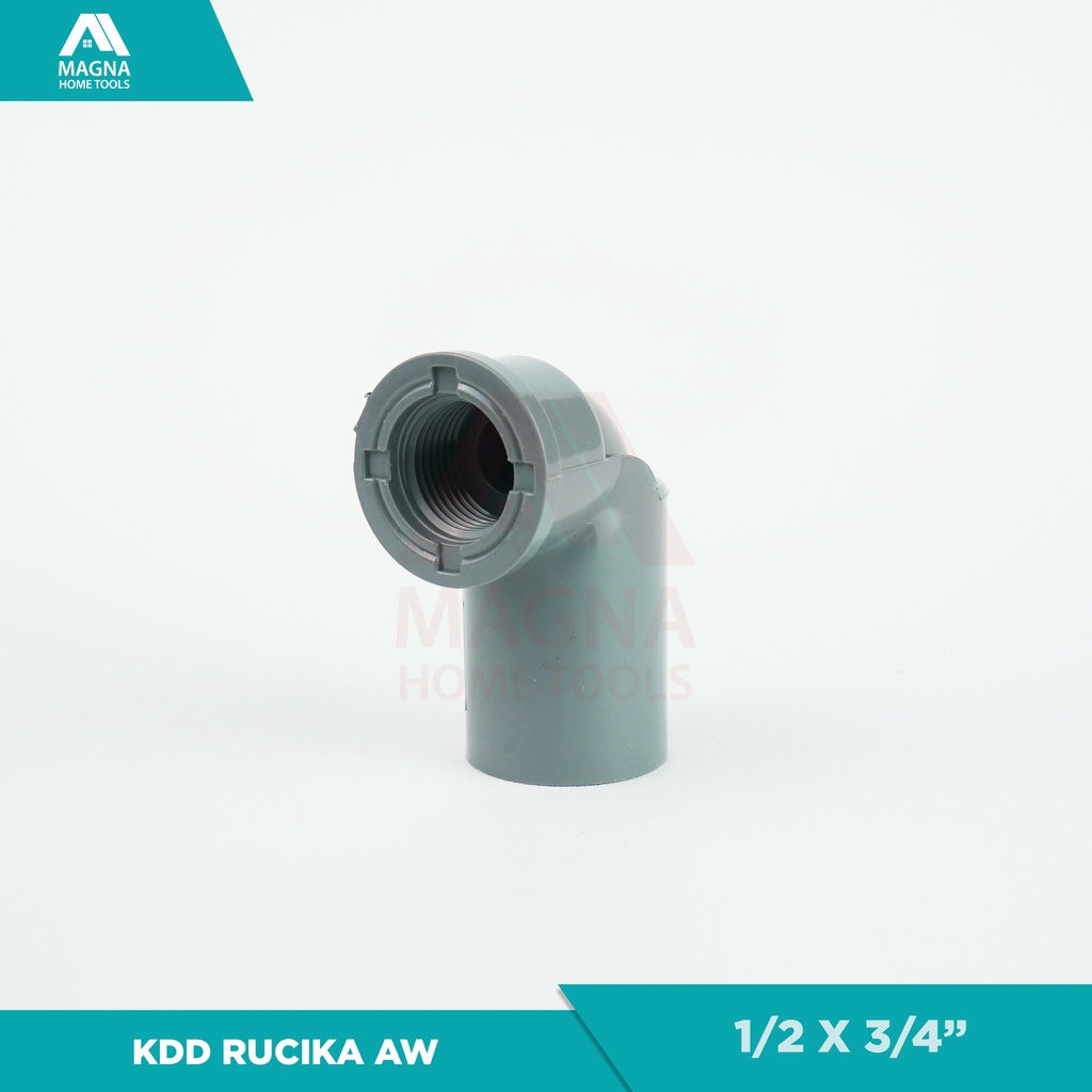 Jual KDD KNIE DRAT DALAM RUCIKA AW 1/2 X 3/4 INCH | Shopee Indonesia
