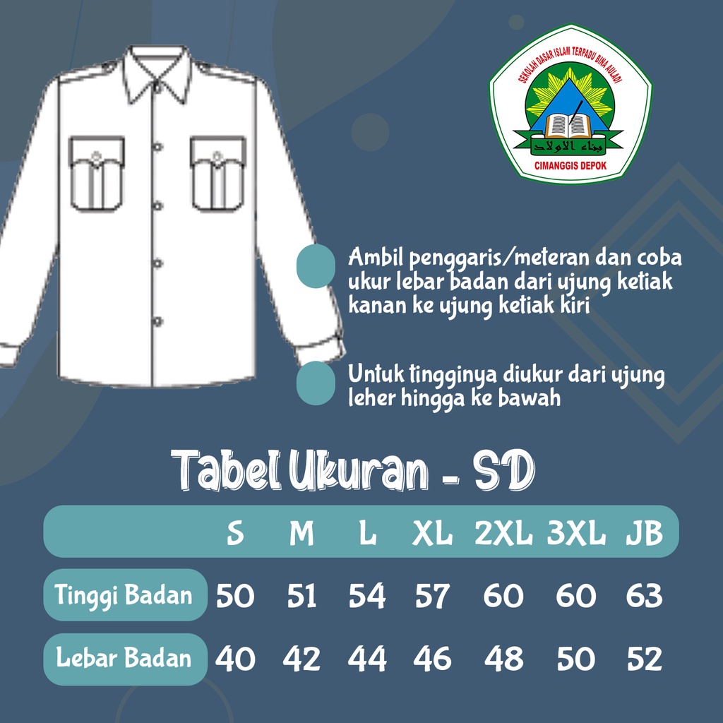 Jual Seragam Kotak Cokelat - SDIT Bina Auladi | Shopee Indonesia