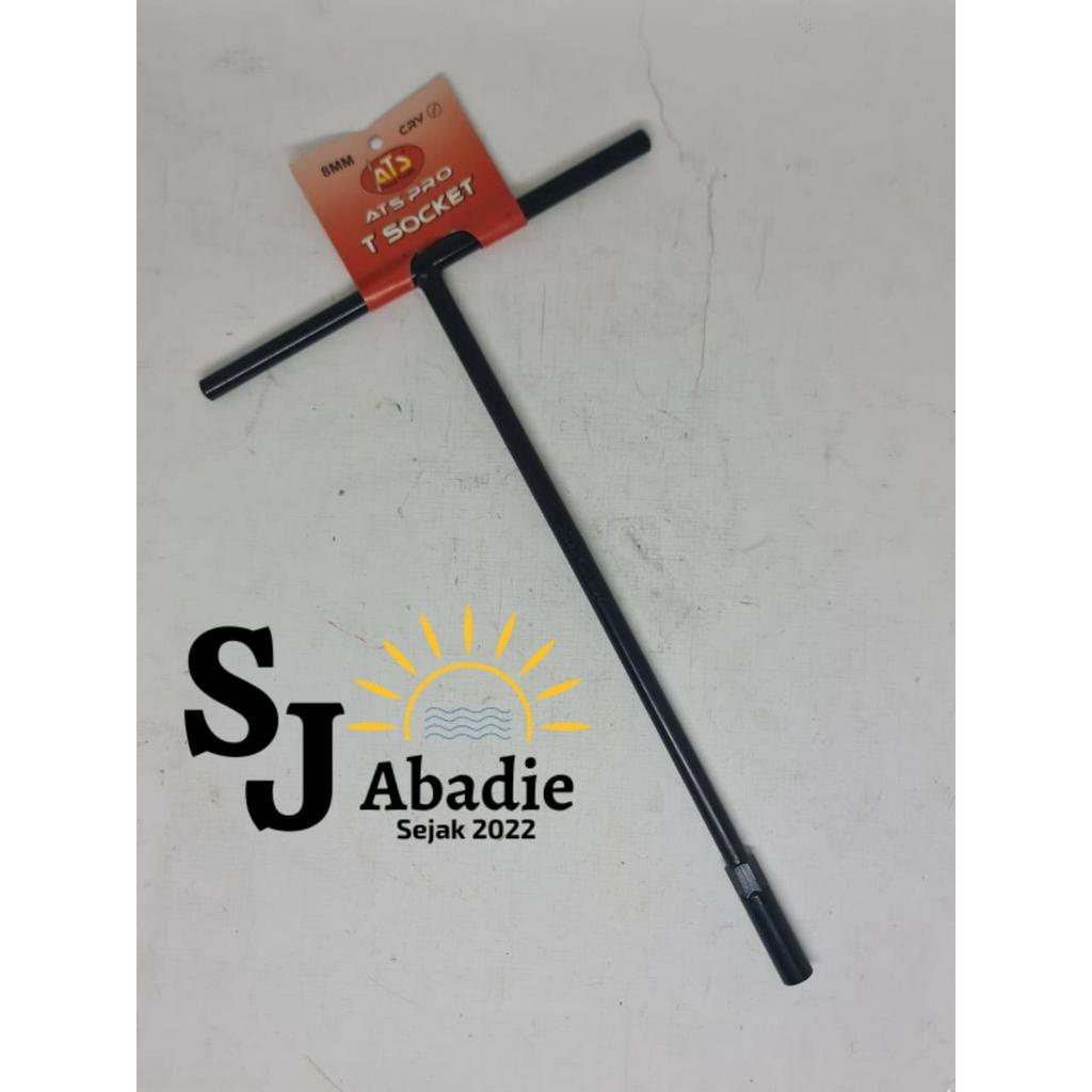 Jual (1 PCS) Kunci Shock Socket Wrench Sok T ATS Hitam 8/10/11/12/14/15/17 MM | SJ ABADIE ...