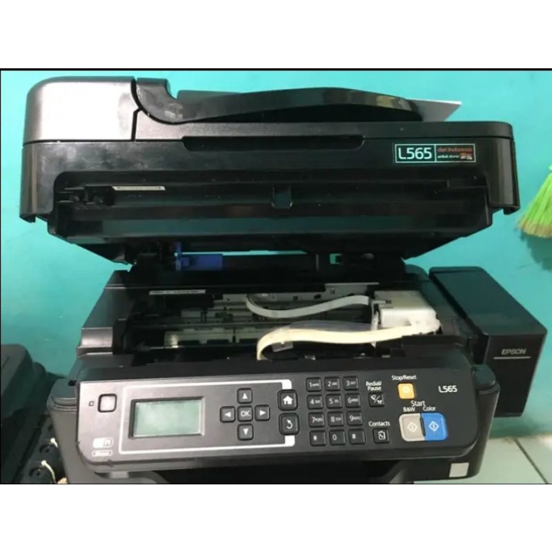 Jual Epson l565 color scan copy WiFi+adf (second) | Shopee Indonesia