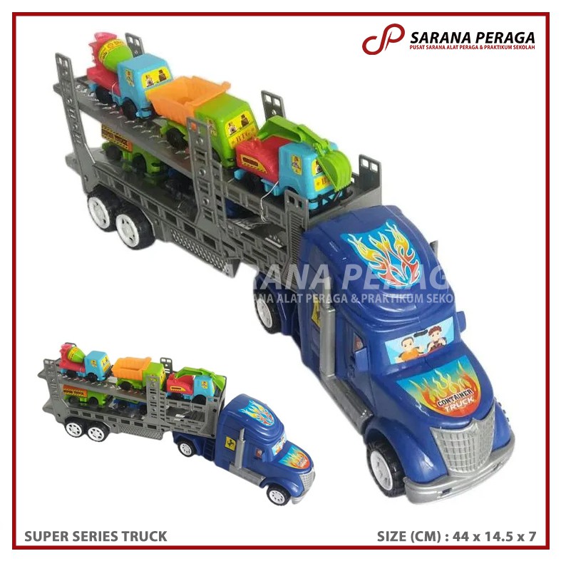 Jual SaranaPeraga - Mobil Mobilan Truk / Super Series Truck / Mainan ...