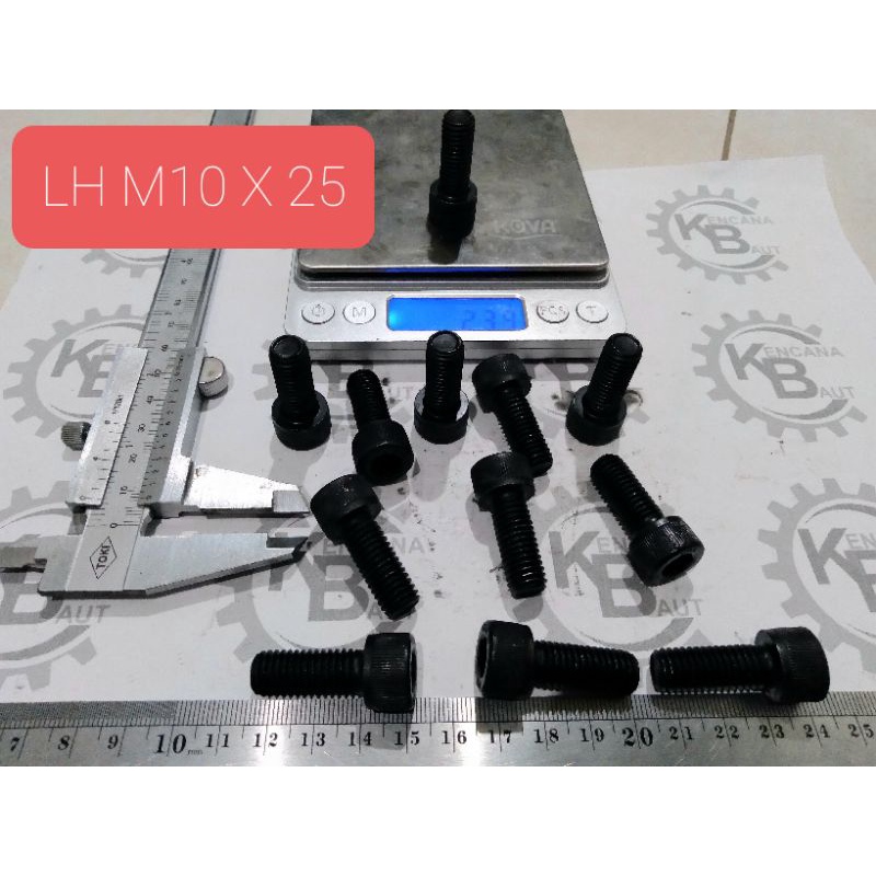 Jual Baut L Hitam M10 X 25 / Baut L Baja | Shopee Indonesia