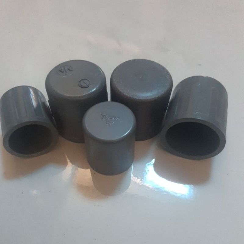 Jual TUTUP PIPA PVC UKURAN ½", ¾" DAN 1" inch | Shopee Indonesia
