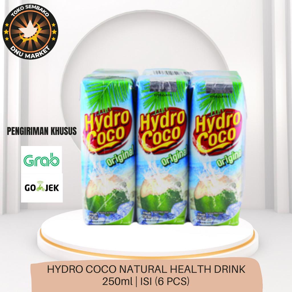 Jual HYDRO COCO NATURAL HEALTH DRINK | 250ml | ISI (6 PCS) | Shopee ...