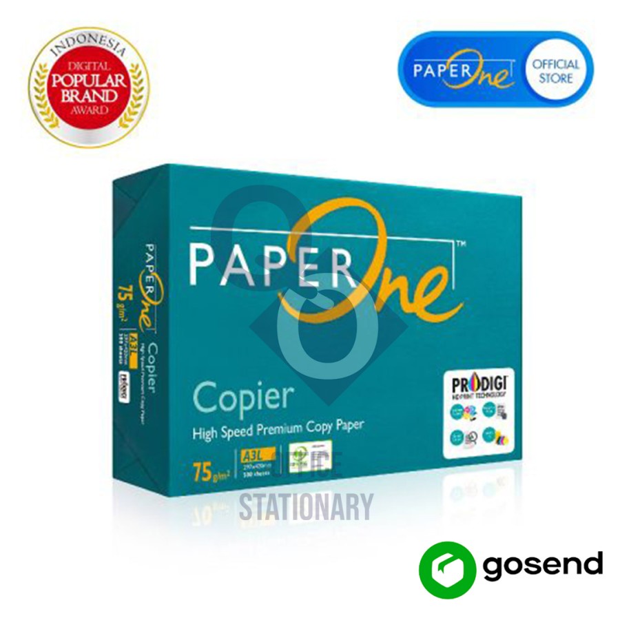 Jual Kertas HVS A3 PaperOne Paper One 75 Gram 75gsm 1 Rim | Shopee Indonesia