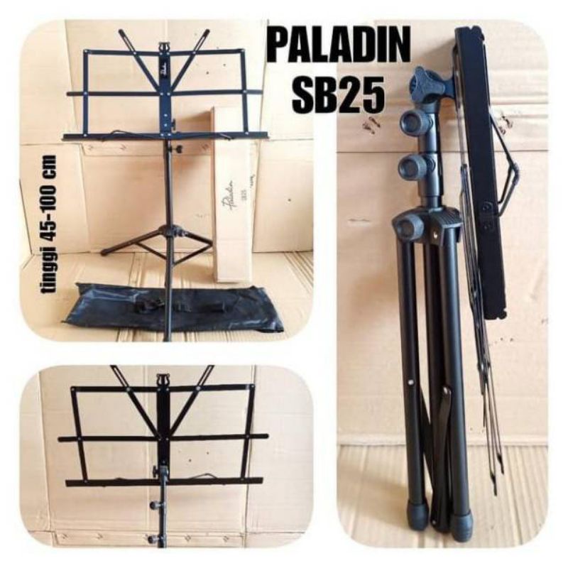 Jual STAND PART SATAND BOOK STAND PARTITUR PALADIN SB 25 STANDBOOK BUKU ...