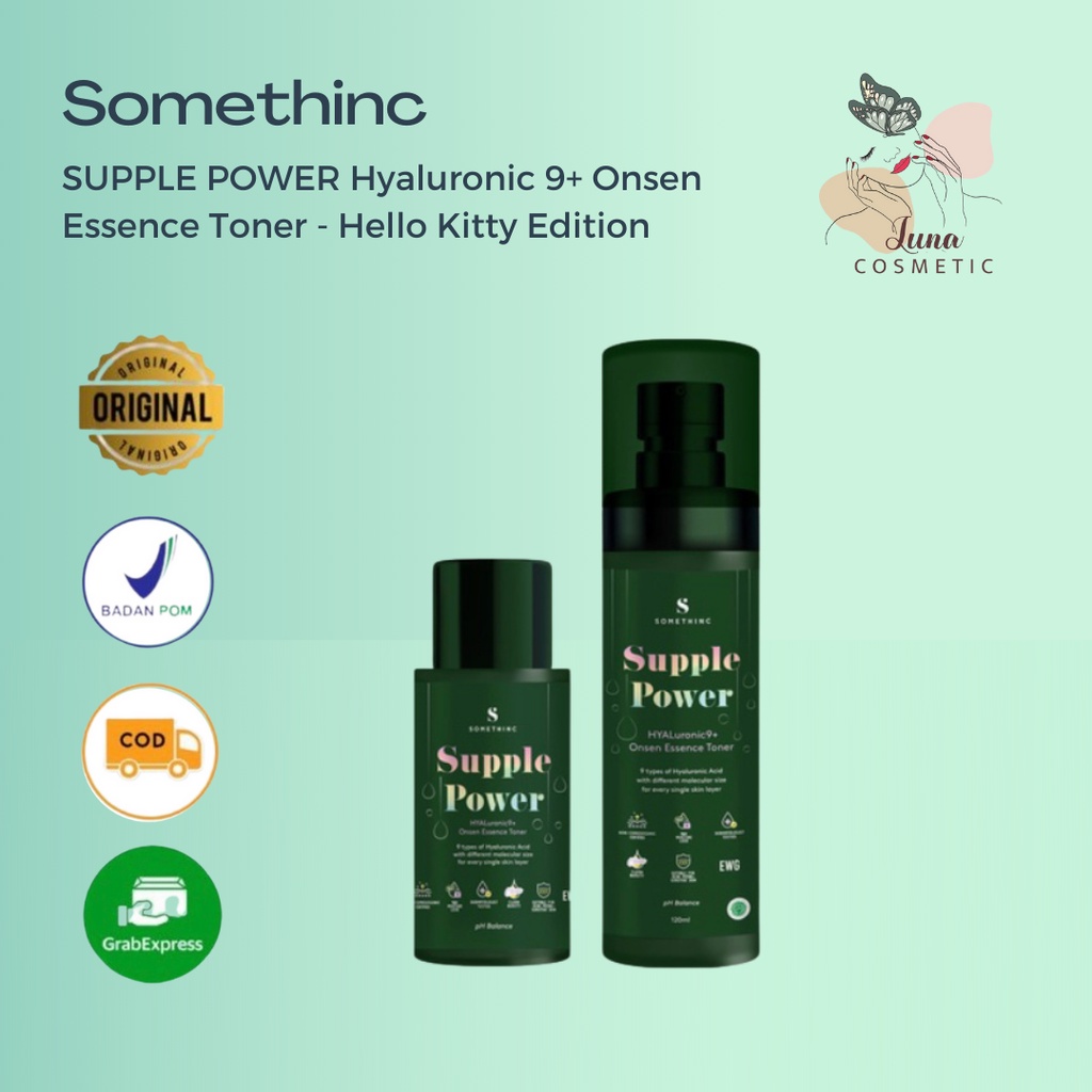 Jual SOMETHINC SUPPLE POWER Hyaluronic 9+ Onsen Essence Toner - Hello ...