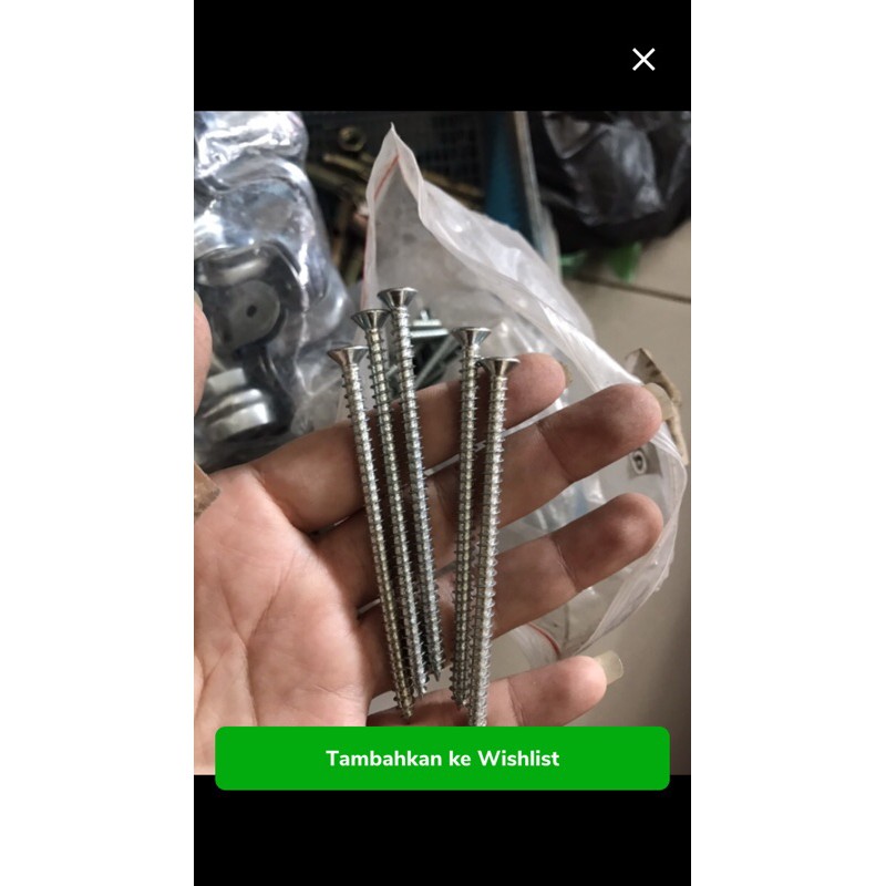 Jual Skrup + 3” . Skrup putih 7cm . Sekrup galvanis skrup galvanis ...