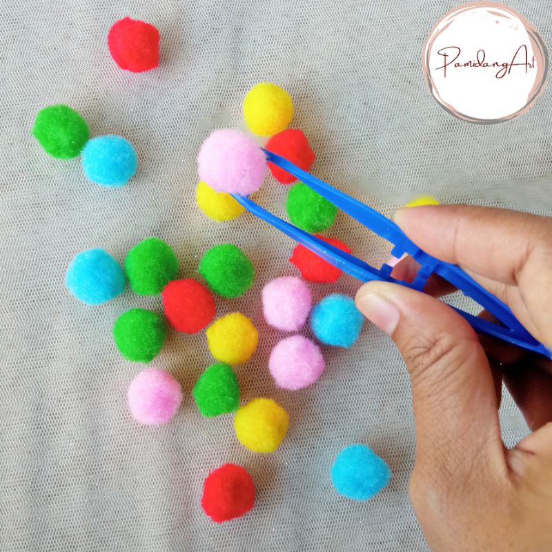 Jual Tweezer Capit Mini / Jepit Pinset Plastik Mainan Anak | Shopee ...