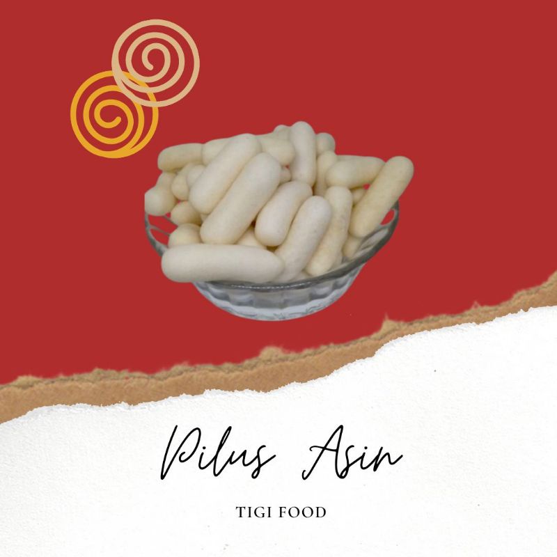 Jual Cemilan Tigi Pilus Asin 50 gr | Shopee Indonesia