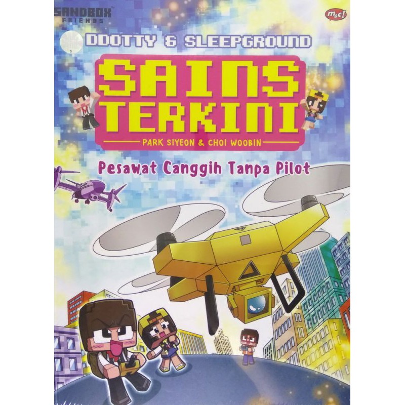Jual Buku Anak Sains Terkini EduComic Printer 3D Pesawat Canggih Full ...