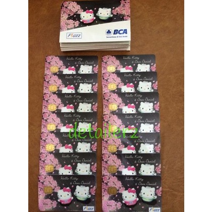 Jual BONEKA BINATANG FLAZZ CARD/ KARTU FLAZZ BCA EDISI HELLO KITTY ...