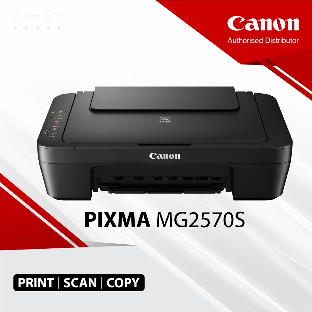 Jual Canon PIXMA MG2570s Multifunction Inkjet Printer | Shopee Indonesia
