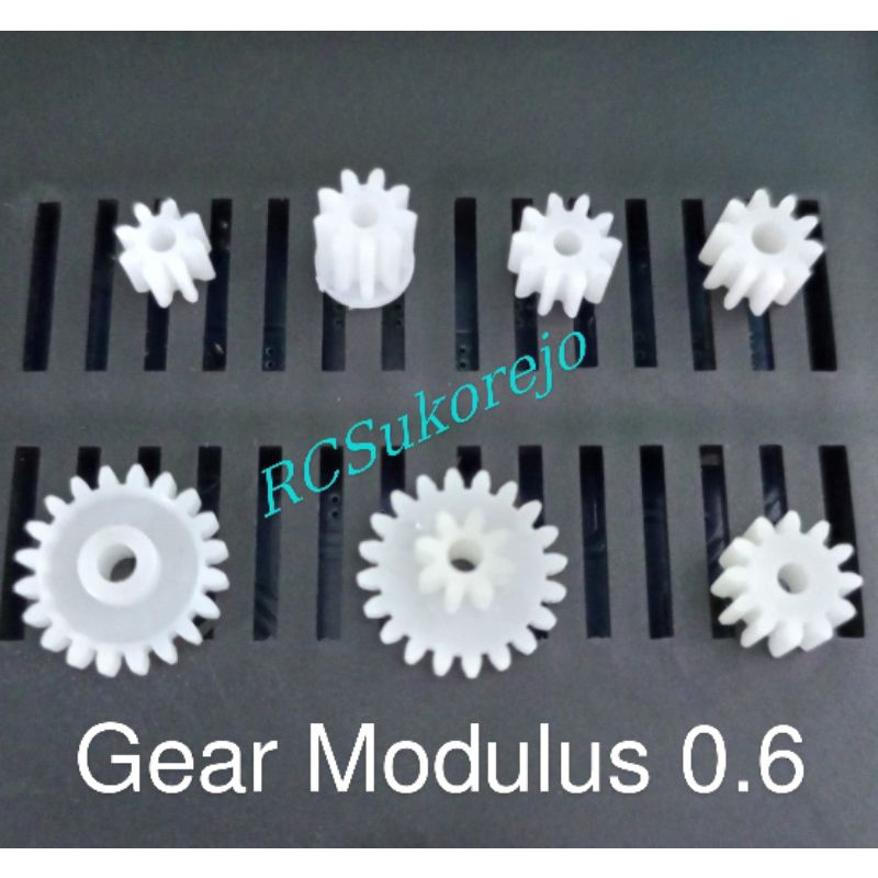 Jual Pinion Gear RC Modulus 0.6 8T 9T 10T 12T 20T | Shopee Indonesia