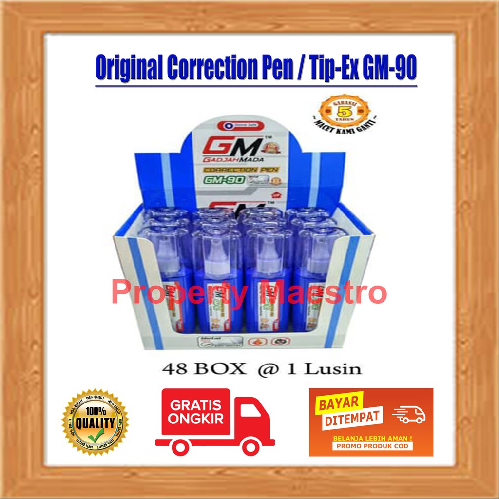 Jual Original Tip-ex Tipe X Cair Fluid Correction Pen Tip Ex Cair ...