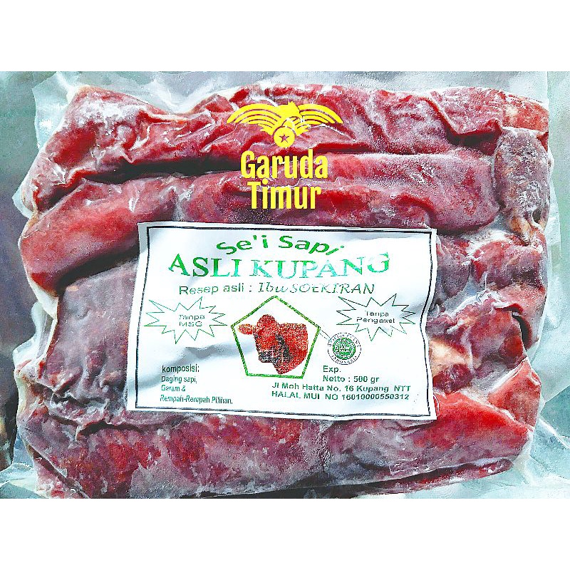 Jual 500gr, Sei Sapi Ibu Soekiran Kupang - NTT, Produk "ASLI" HALAL ...