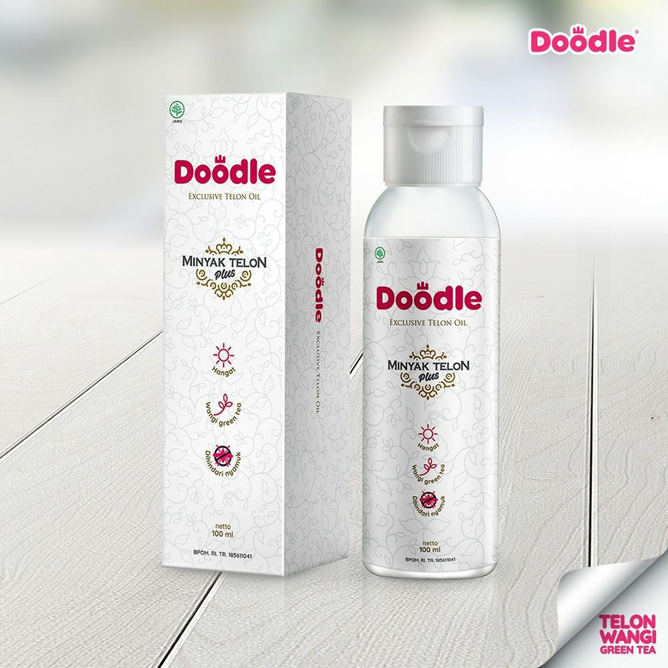 Jual CUTEE Minyak Telon Eksklusif Doodle 100ml | Shopee Indonesia