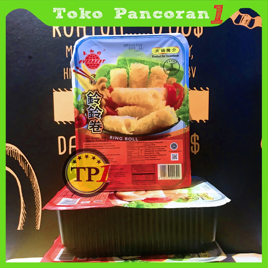 Jual Ring Roll hot pot/Gegulung Kacang Soya/Everbest RingRoll / Kulit ...