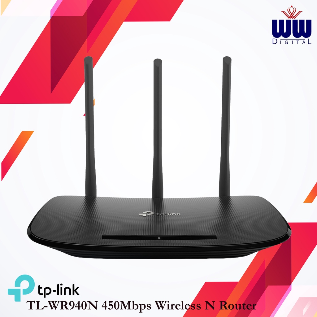 Jual TP-LINK 450Mbps Wireless and Router - TL-WR940N | Shopee Indonesia