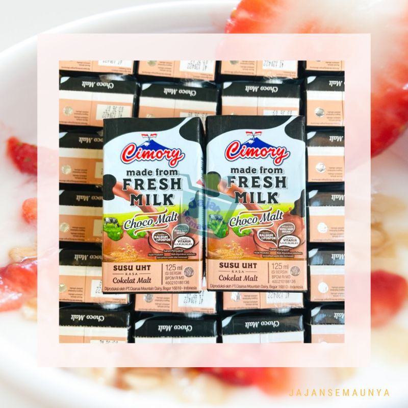 Jual Cimory UHT choco malt 125 ml x 40 pcs (1 karton) | Shopee Indonesia