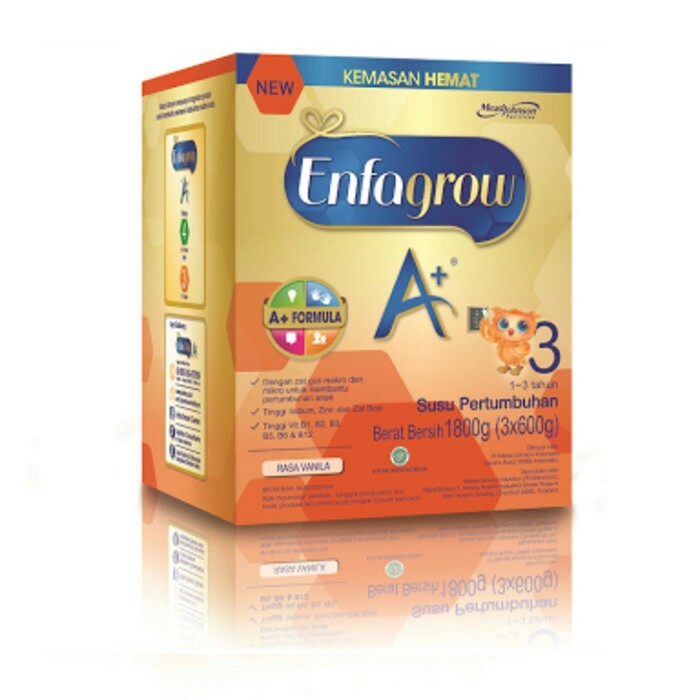 Jual Susu formula Enfagrow A+ ( mead johnson ) tahap 3 ( 1-3 tahun ...
