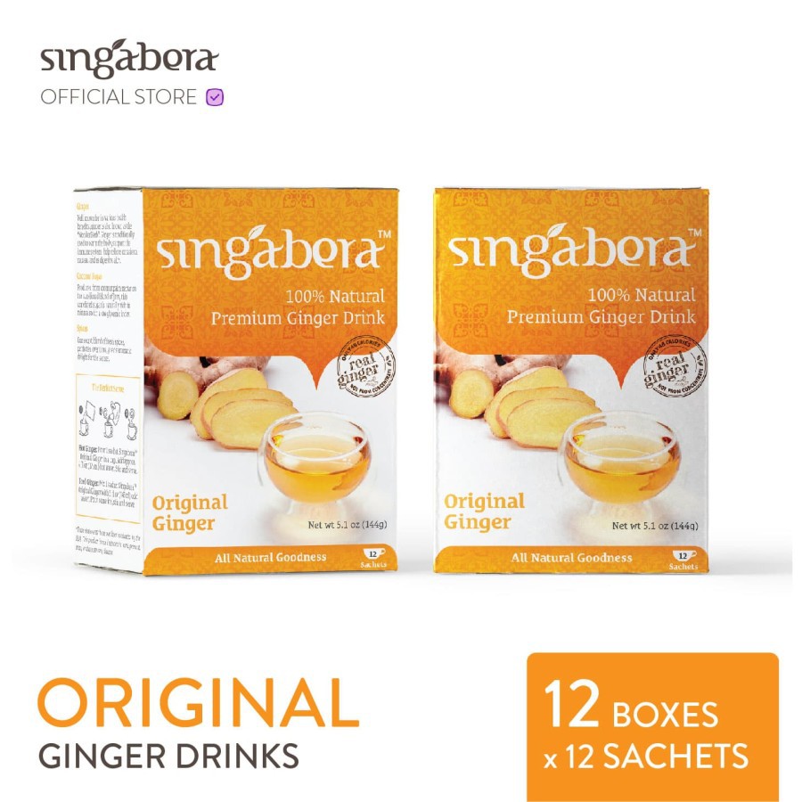 Jual Singabera Premium Original Ginger Drink (Jahe) - 12 Box @ 12 ...
