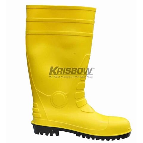 Jual SEPATU BOOTS SAFETY (M/39-40) KUNING KRISBOW 10095007 | Shopee ...