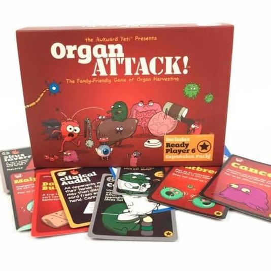 Jual Board Game Organ Attack Murah Game Edukasi Mainan Kartu Pendidikan ...