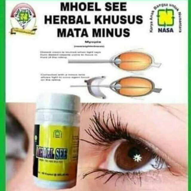 Jual Obat Mata Minus MSHE NASA | Shopee Indonesia