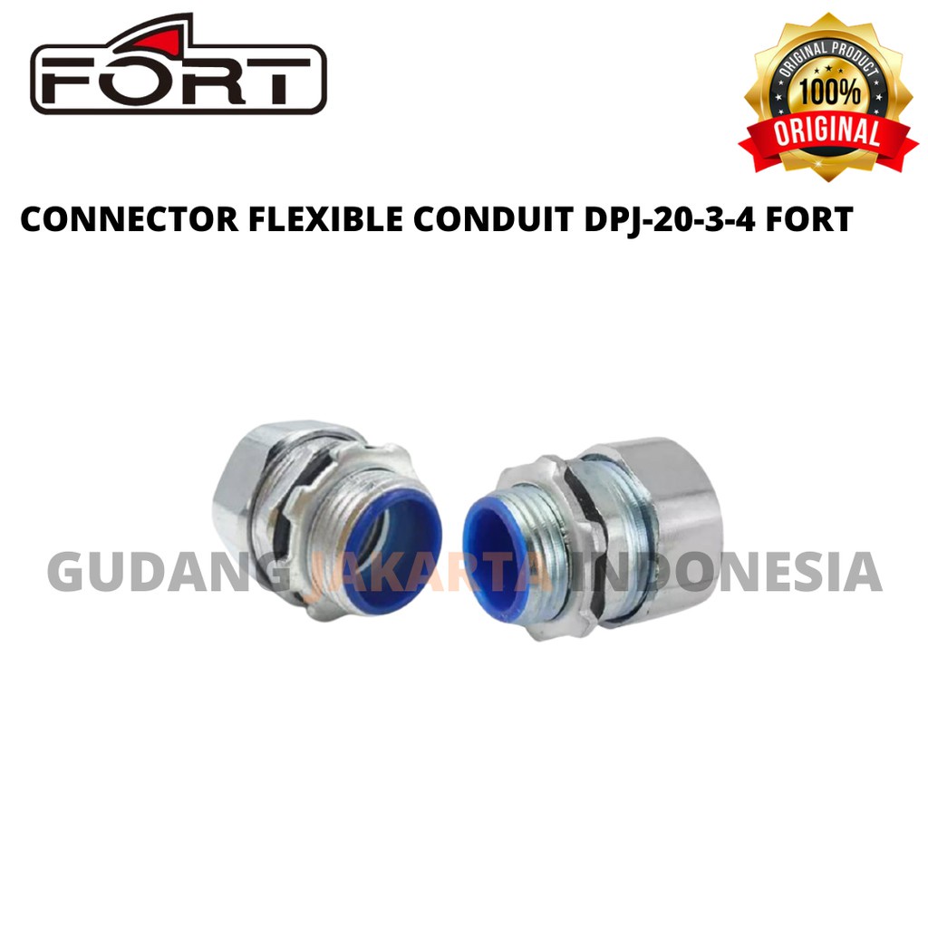Jual CONNECTOR FLEXIBLE CONDUIT DPJ-20-3-4 FORT | Shopee Indonesia