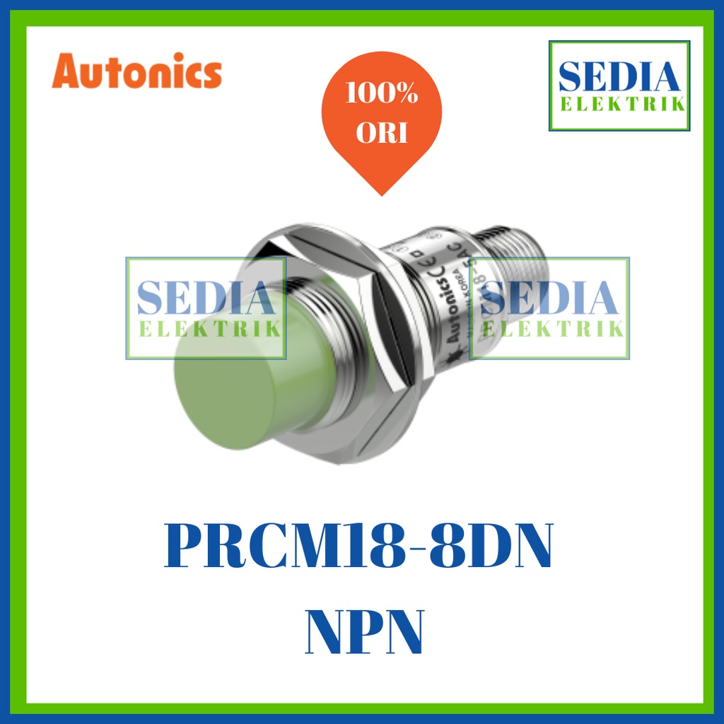 Jual AUTONICS PRCM18-8DN PRCM18 8DN PROXIMITY SENSOR | Shopee Indonesia