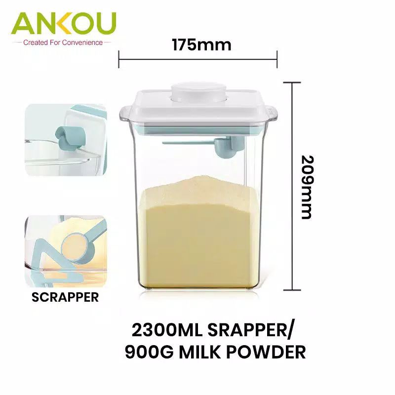 Jual ankou ( toples susu bubuk) / container sufor / container snack ...