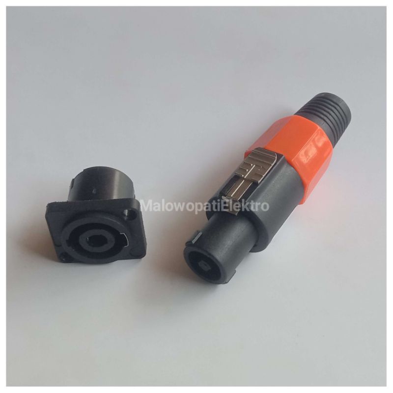 Jual Jack Plus Socket Spikon Hitam Murah jek Sepikon Spicon | Shopee ...