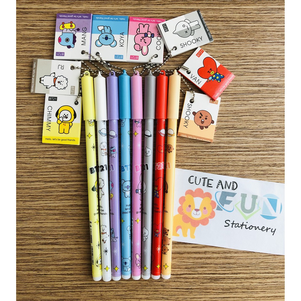 Jual GEL PEN BT21 NOTE 2068 | Shopee Indonesia