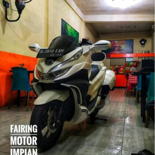 Jual variasi honda pcx lokal 2018 modif moge harga parbrik n grosir ...