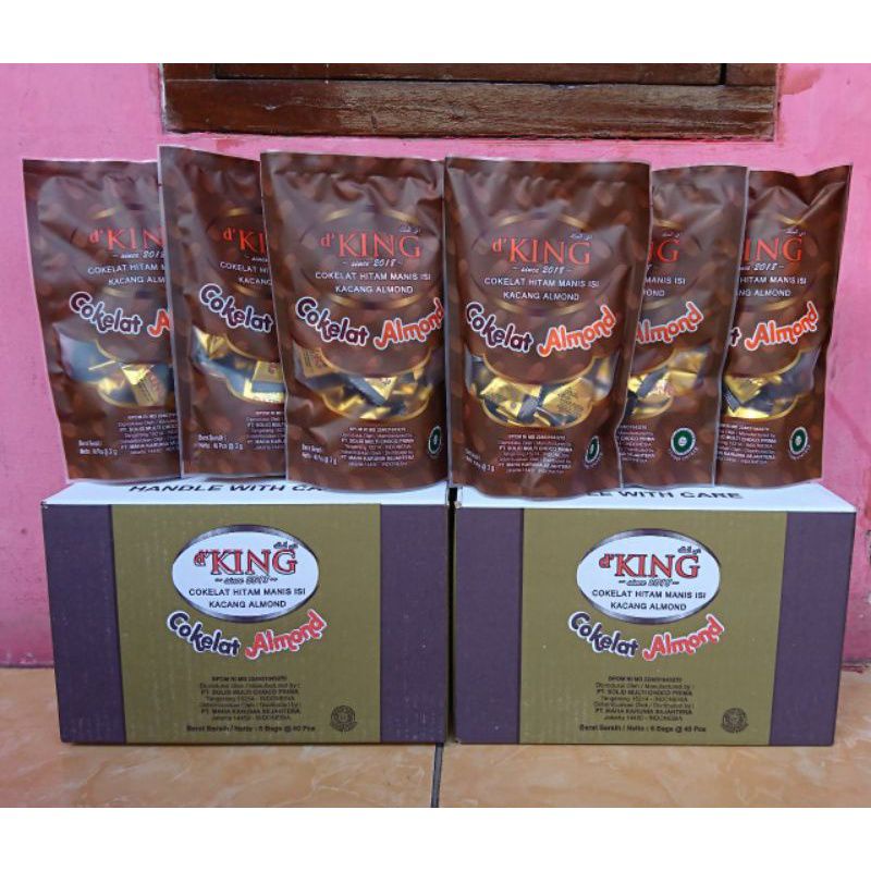 Jual coklat almond kemasan pouch | Shopee Indonesia