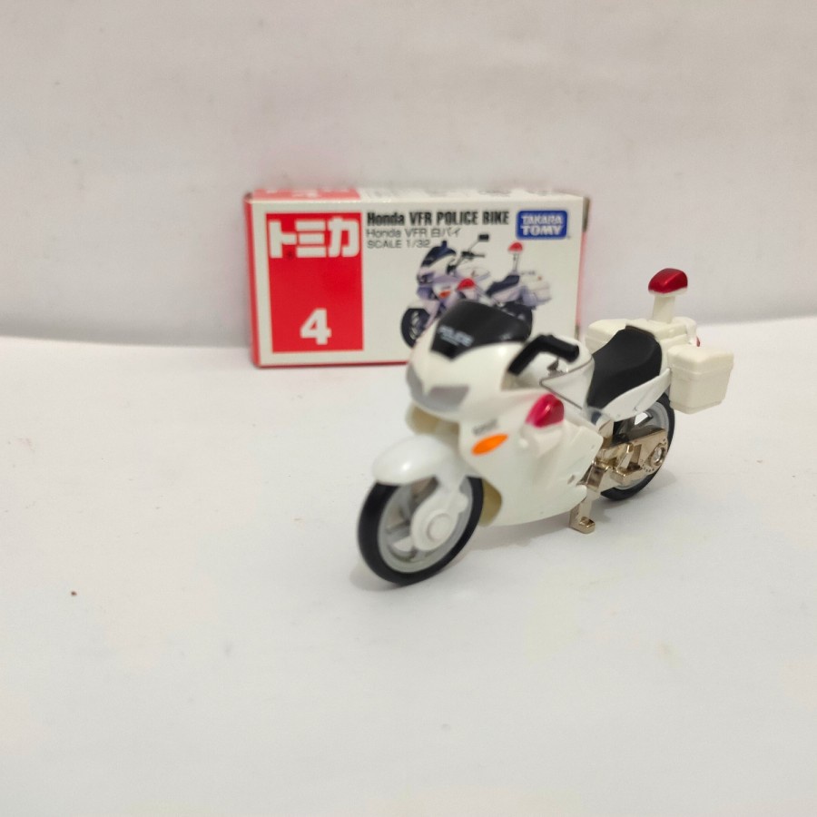 Jual Tomica Reguler No 4 Honda VFR Police Bike Diecast Takara Tomyr Harga murah | Shopee Indonesia