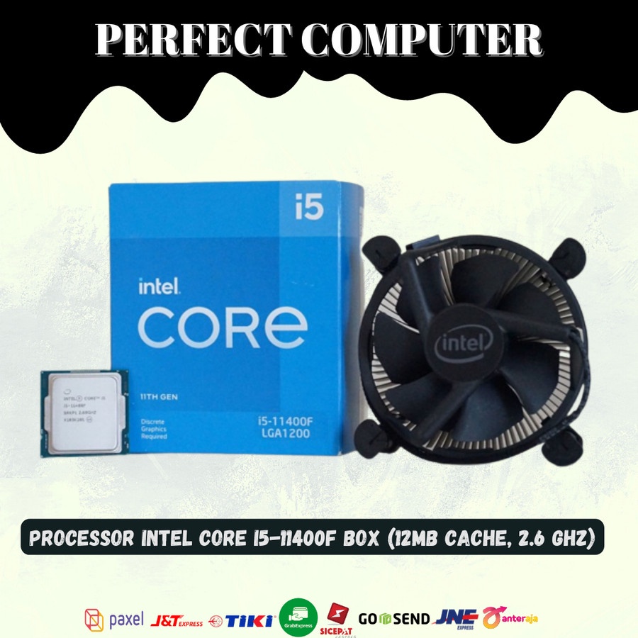 Jual Processor Intel Core i5-11400F BOX (12MB Cache, 2.6 GHz) | Shopee Indonesia