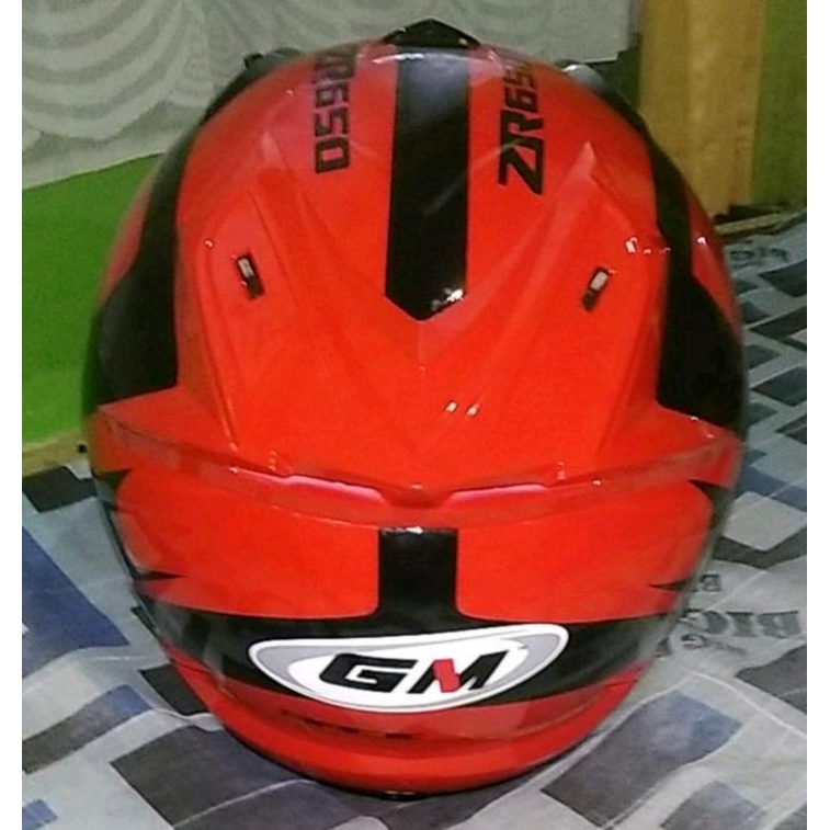 Jual helm gm full face race pro | Shopee Indonesia