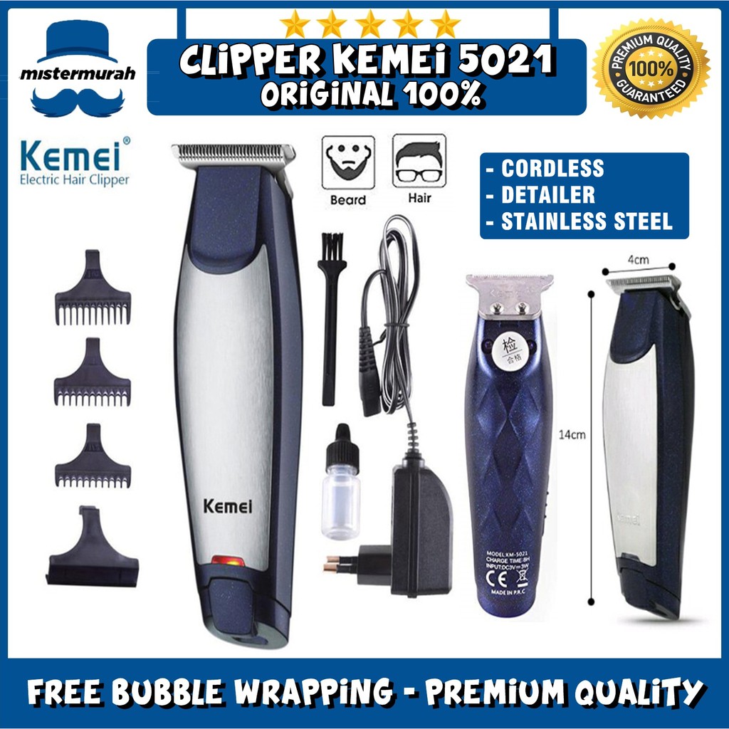 Jual ORIGINAL KEMEI 5021 ALAT MESIN CUKUR RAMBUT JENGGOT KUMIS KM 5021 HAIR CLIPPER PROFESSIONAL ...