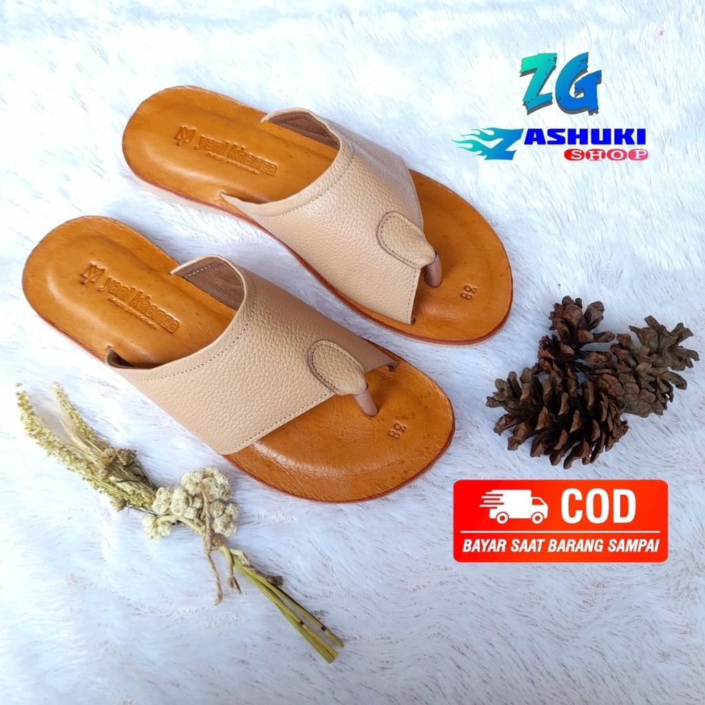 Jual (ZG-T2) Sandal Japit Wanita, Sandal Taslir Model Japit, Sandal Wanita, Sandal Kulit Wanita ...